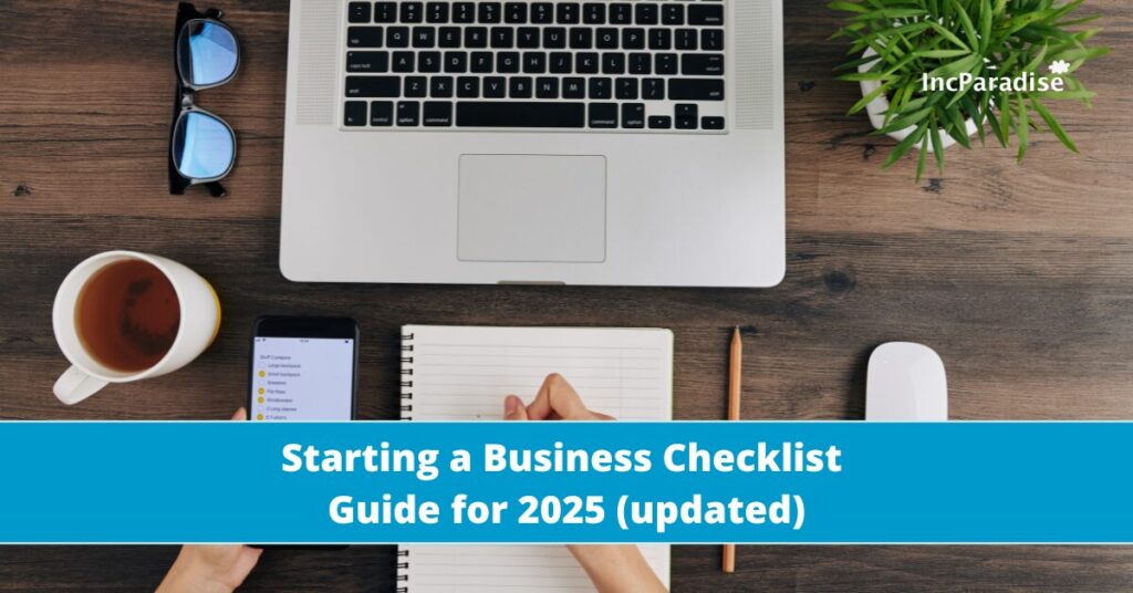 Starting a Business Checklist Guide for 2025 • Small business & startup ...