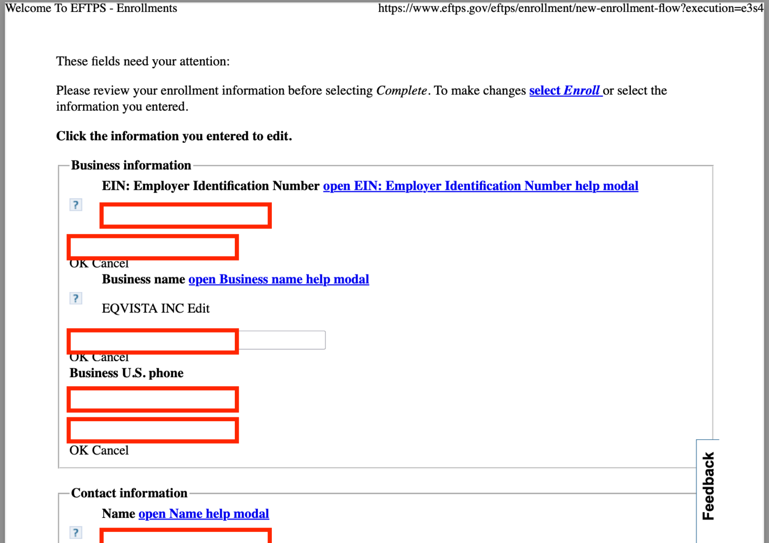 How to Get Proof of EIN from EFTPS website? | IncParadise